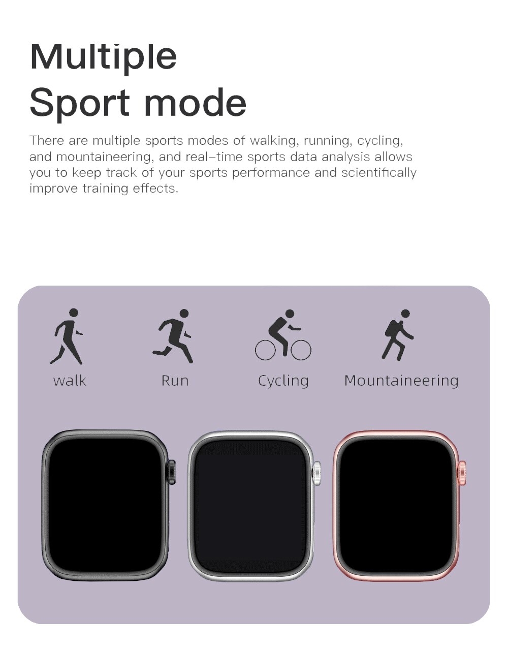 G500 Smartwatch série 6 IWO montre intelligente hommes femmes ECG ...