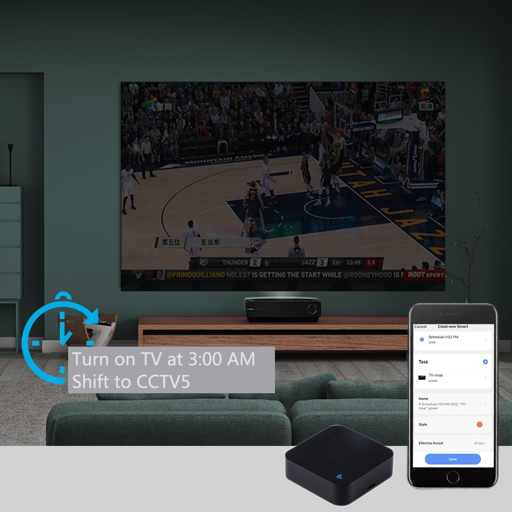Tuya Infrarouge Universel Intelligent De Wifi De Télécommande Dir Pour