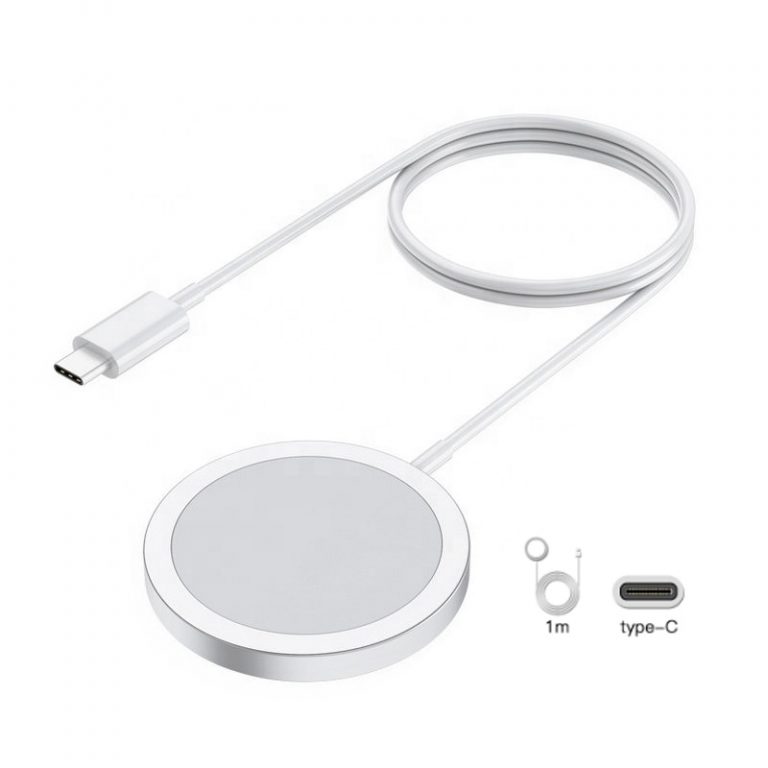 Chargeur sans fil magnétique pour iPhone 12 Pro Max Mini 15W chargeur ...